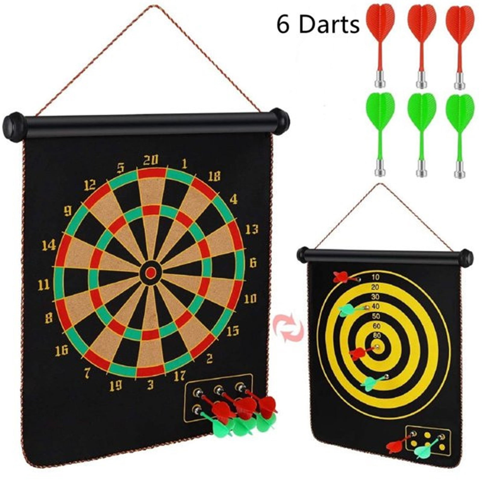 💥 Dieely Flash Deals! Dart Boards for Adults Apartment Essentials ...