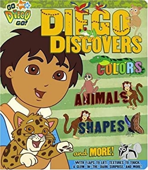 Pre-Owned Diego Discovers Colors, Animals, Shapes & More ! (Go, Diego ...