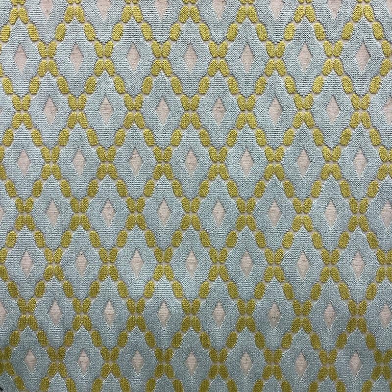 Diego Fabric | Diamond Shaped Cut Velvet | Upholstery Fabric | Color ...