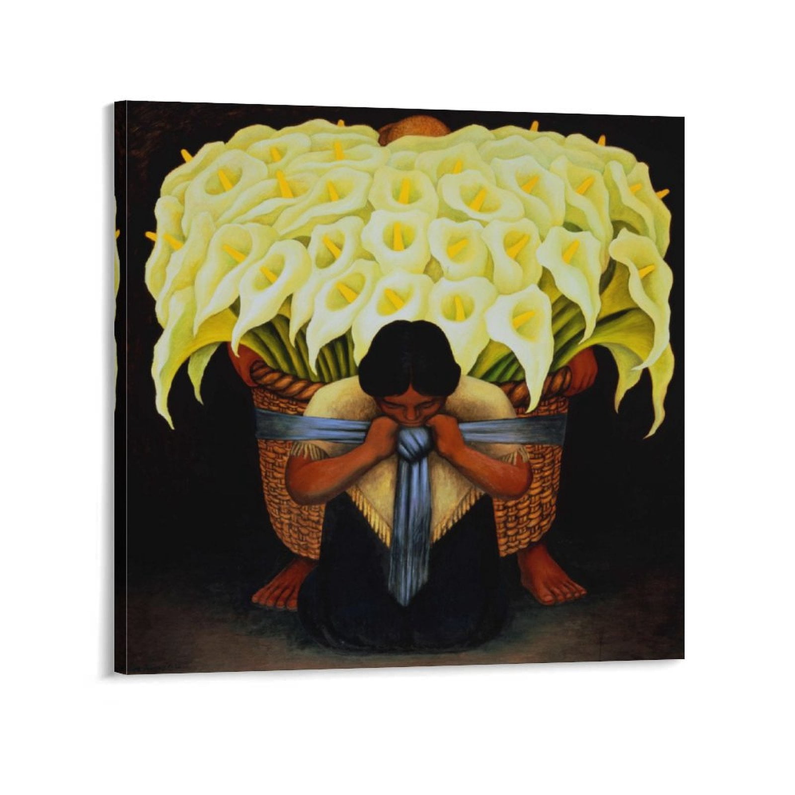 Diego Rivera 《El Vendedor De Alcatraces》 Wall Art Prints Canvas Poster ...