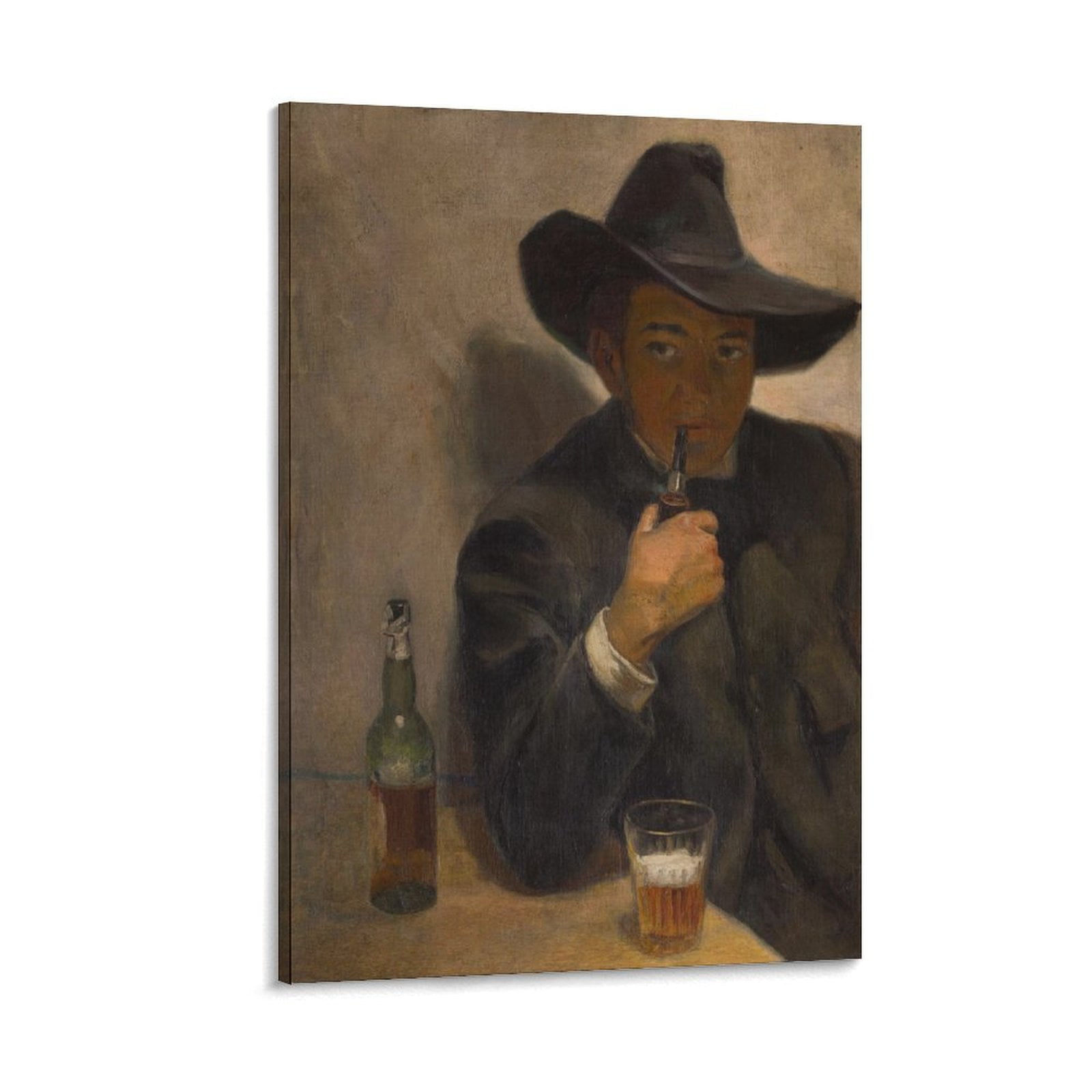 Diego Rivera 《Self-portrait with Broad-Brimmed Hat》 Wall Art Prints ...