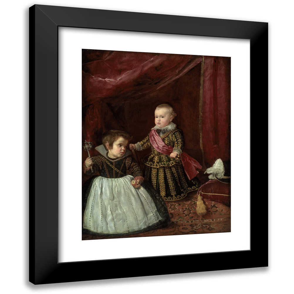 Diego Velázquez 12x14 Black Modern Framed Museum Art Print Titled - Don ...