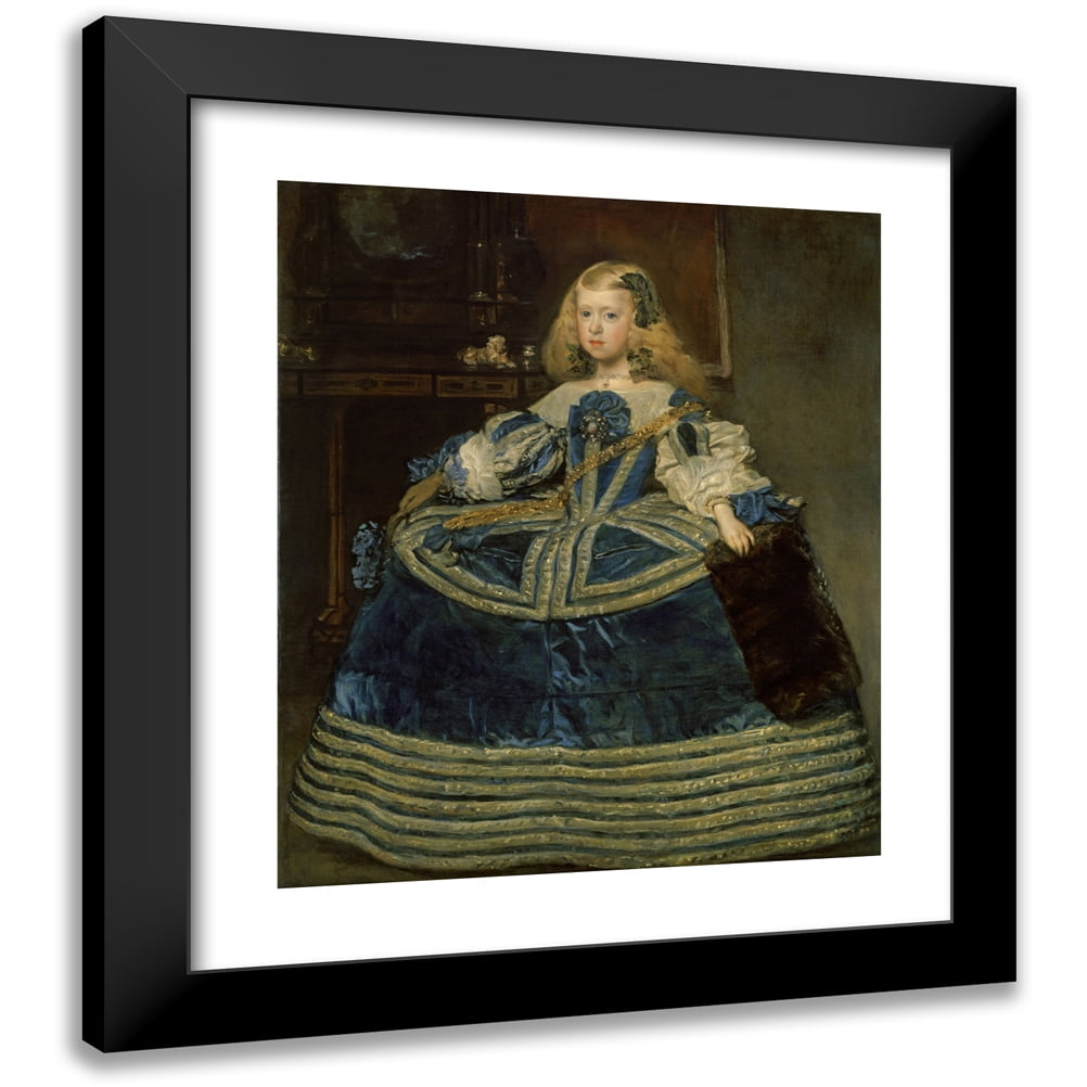 Diego Velázquez 12x14 Black Modern Framed Museum Art Print Titled ...