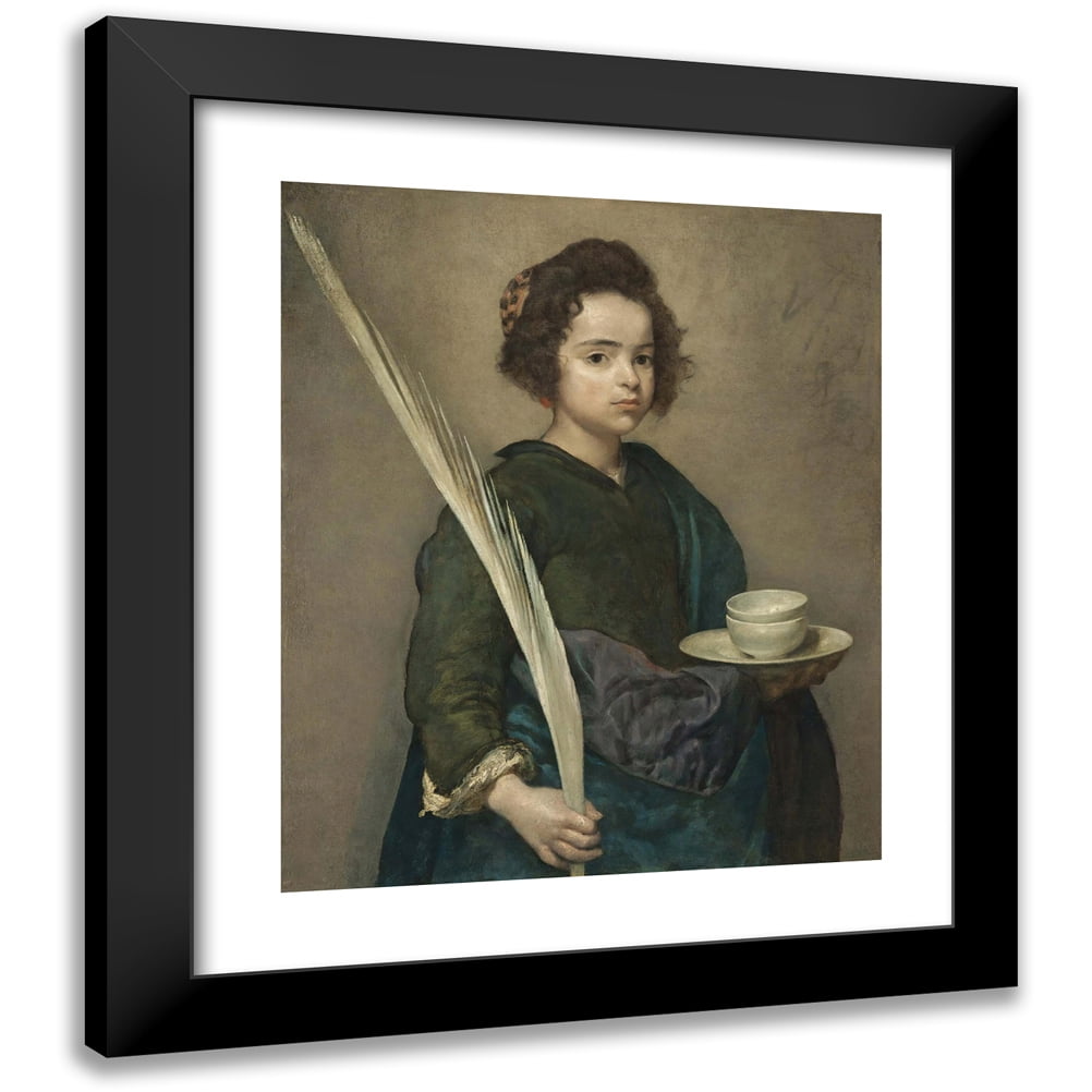 Diego Velázquez 12x14 Black Modern Framed Museum Art Print Titled ...