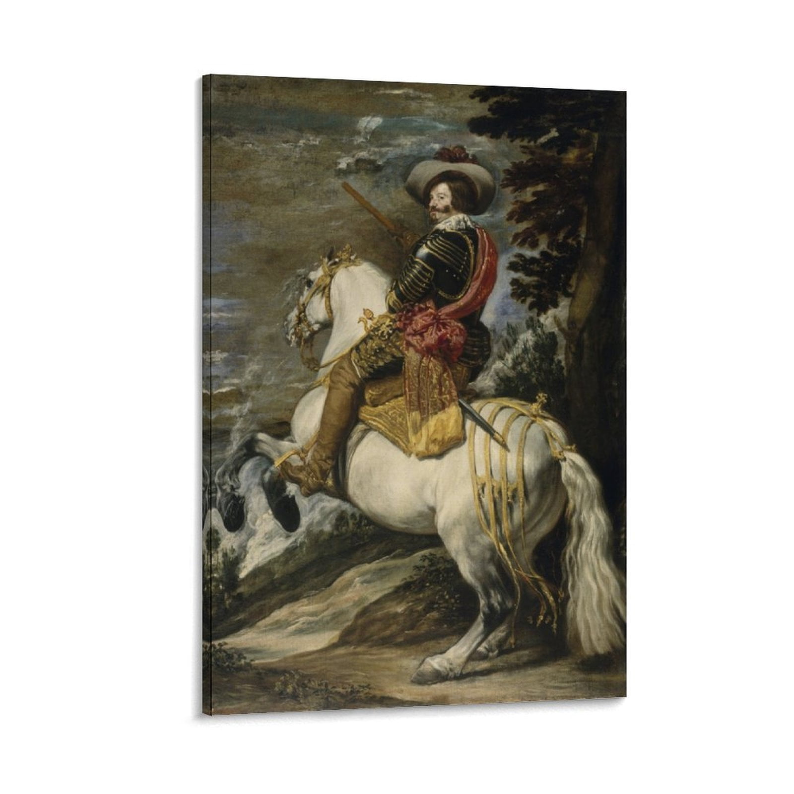 Diego Velazquez Don Gaspar Guzmán Poster - World Famous Oil Painting ...