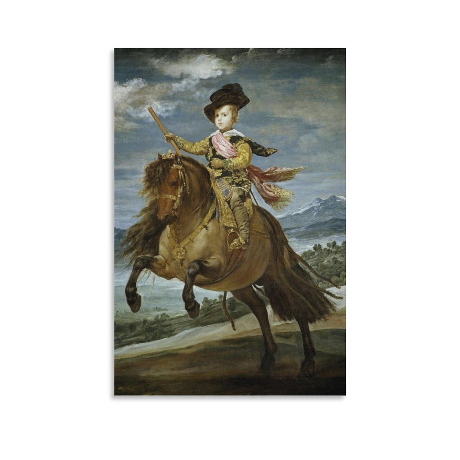 Diego Velazquez Poster - World Famous Oil Painting Reproduction Canvas ...