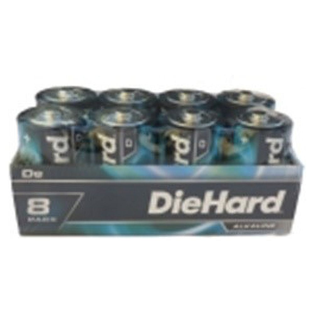 Diehard D Alkaline Batteries 8 Pack - Walmart.com