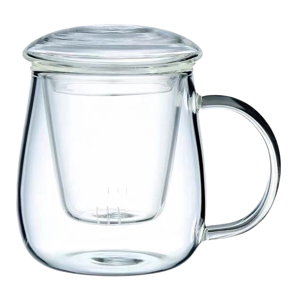 Diekin 1 Set Heat-Resistant Glass Teacup Professional Filtration Tea ...