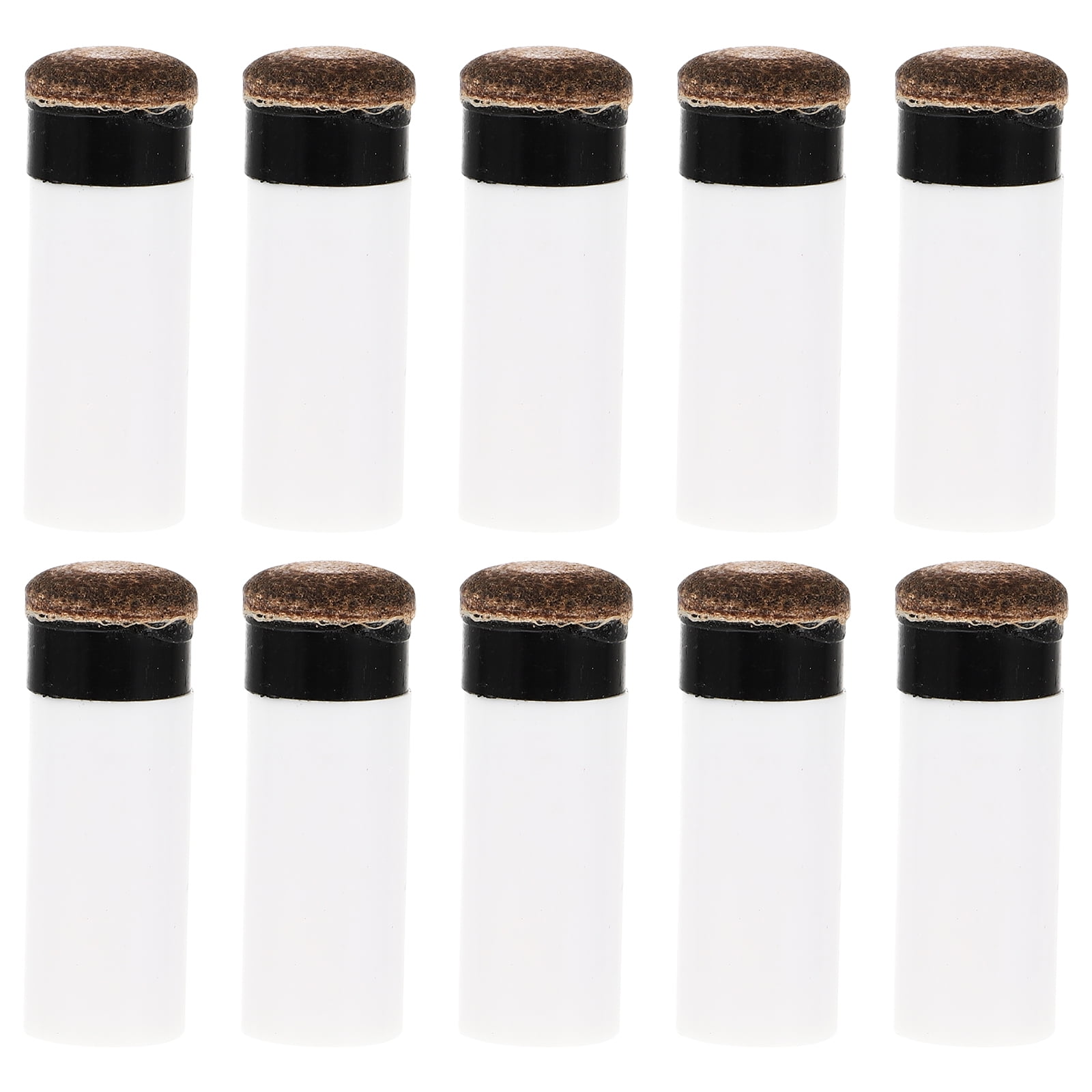 Diekin 10pcs Professional Pool Cue Tips Plastic Screw-on Tips for Pool ...