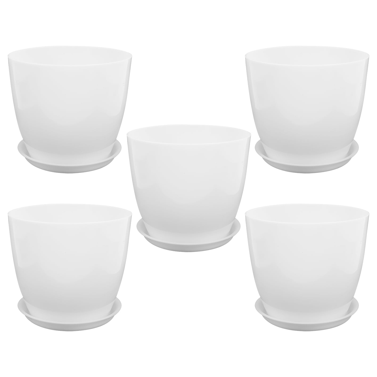 Diekin 5 Sets Small Orchid Planter Grow Pots Orchid Cup Orchid Planter with Tray Orchid Planter ...