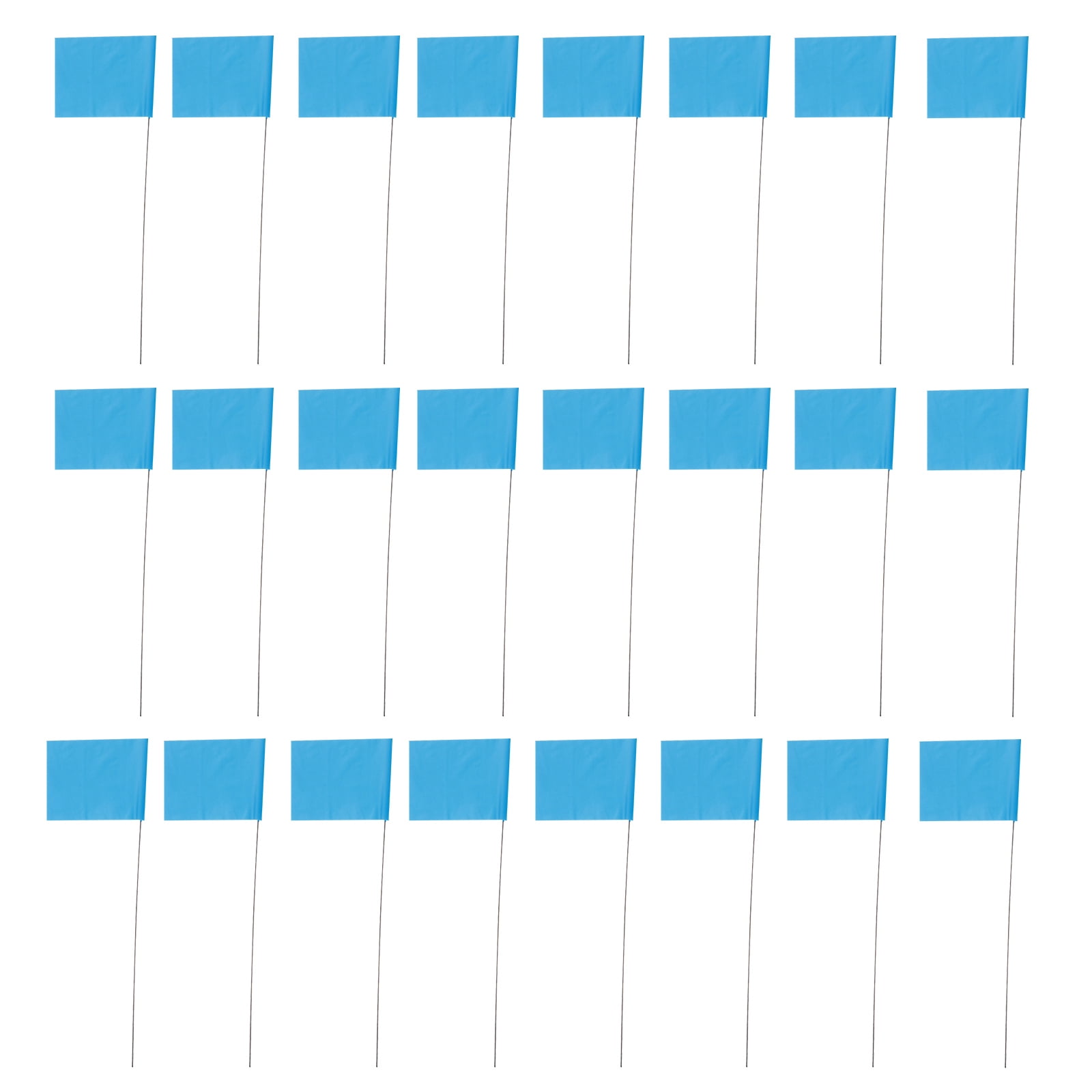 Diekin 50Pcs Irrigation Flags Lawn Garden Marking Flags Landscape Flags ...