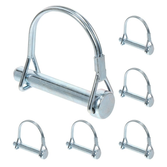 Diekin 6pcs Wire Lock Pin Heavy Duty Safety Lock Pins Square Spring ...