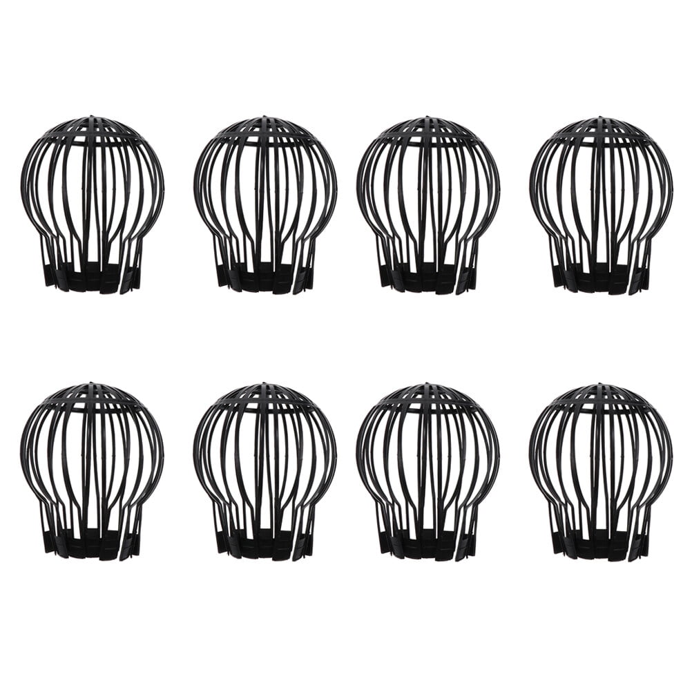 Diekin 8 Pcs Roof Anti-blocking Line Covers Round Net Caps Leak Gutter ...