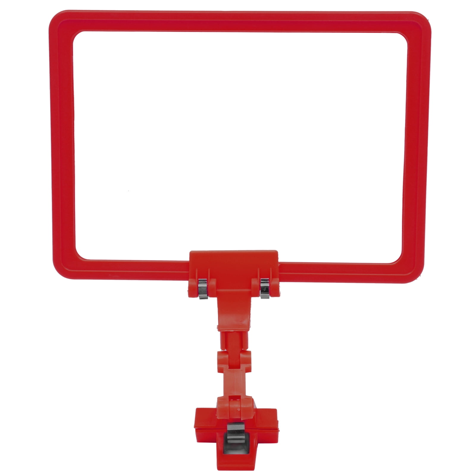 Red Plastic Price Display Holder for Supermarket Use Lightweight and ...