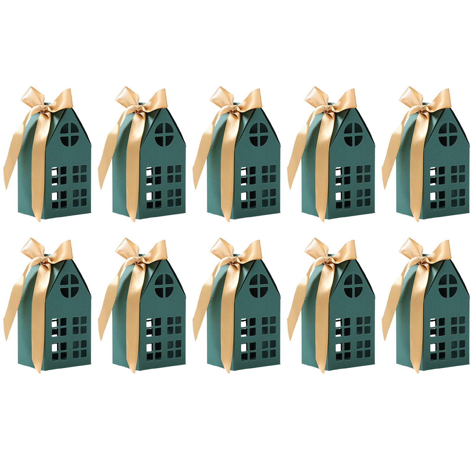Dienrx 10Pcs Hollow Favor Boxes, Small Gift Boxes for Presents, Party ...