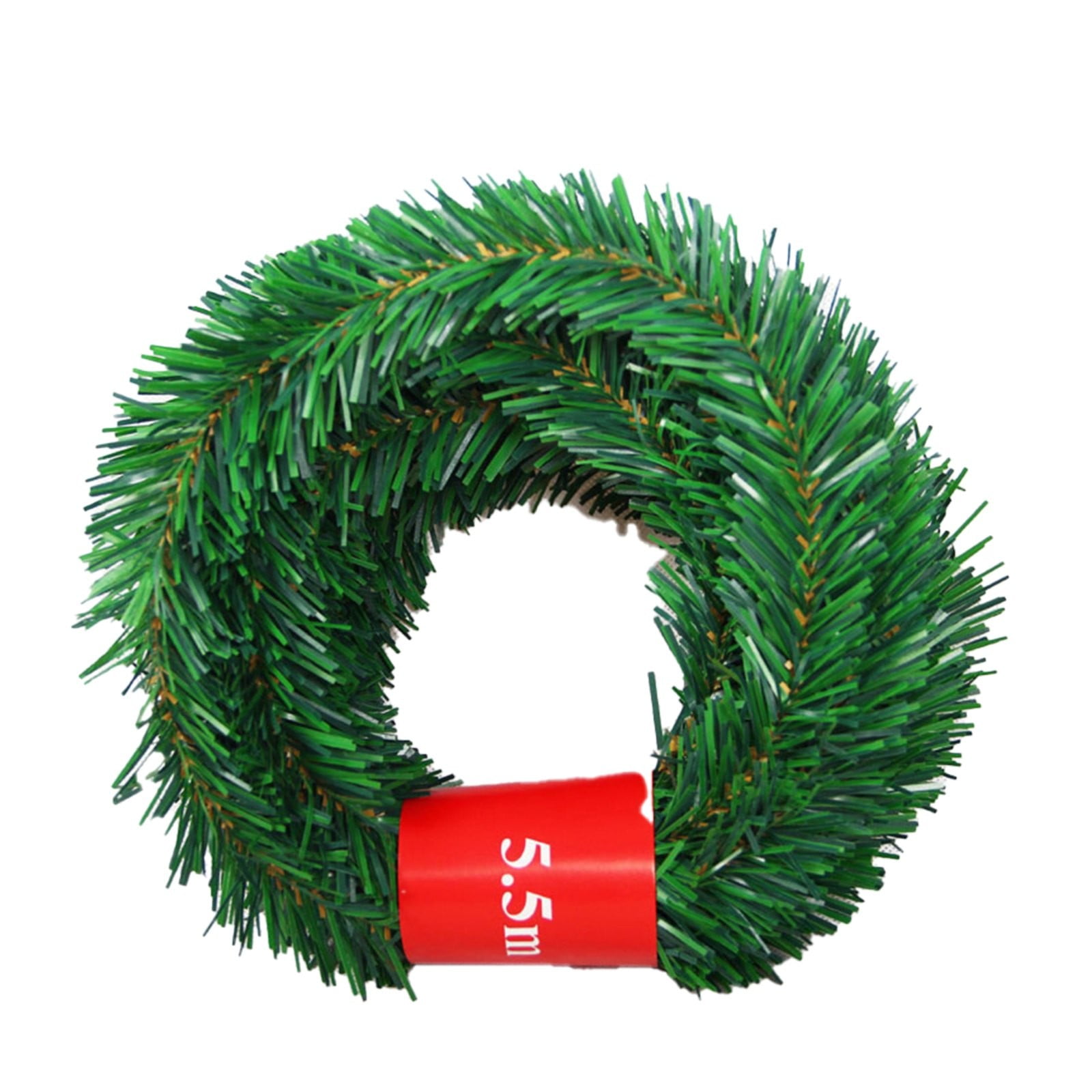 Dienrx 18Ft Artificial Christmas Garland - Pvc Greenery Decor | Natural ...