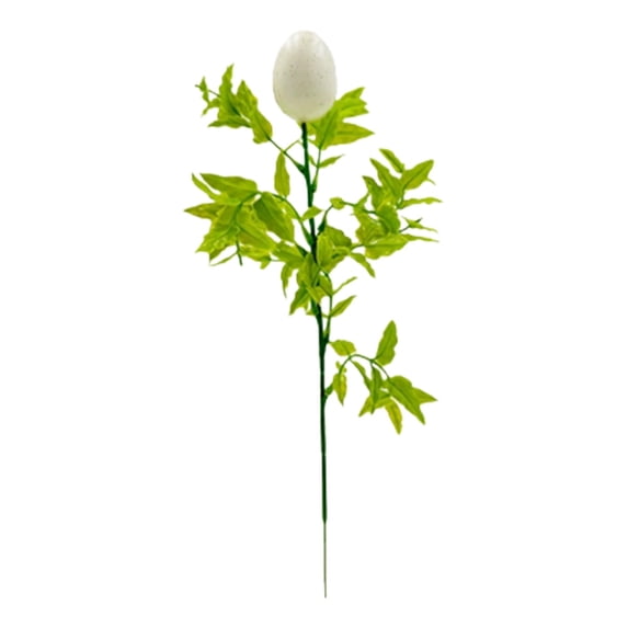 Dienrx 1Pc Artificial Easter Egg Flower Stem, 13.7-Inch Diy Floral ...