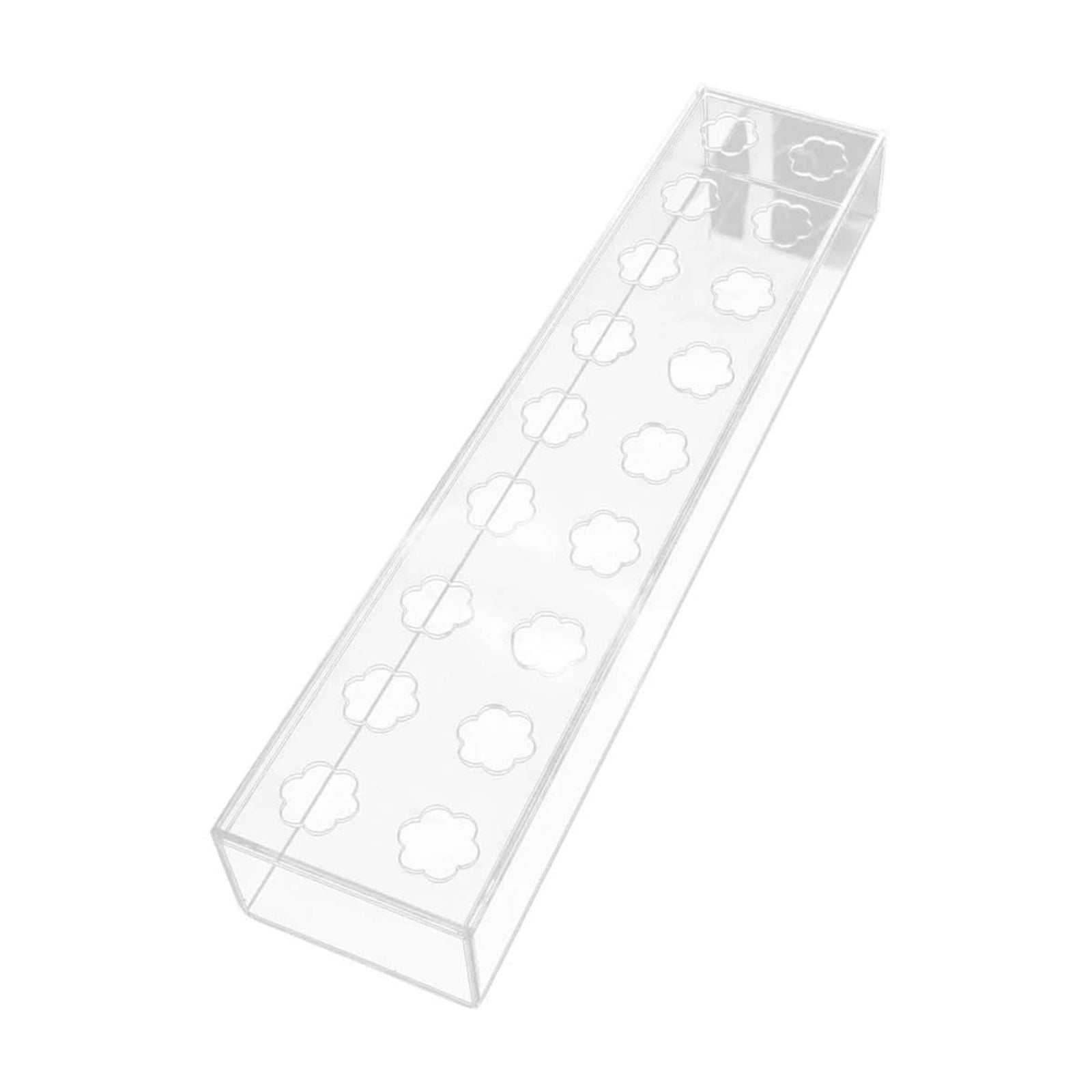Dienrx Acrylic Rectangular Vase Ornaments Clearance Rectangular Clear Acrylic Flower Vase