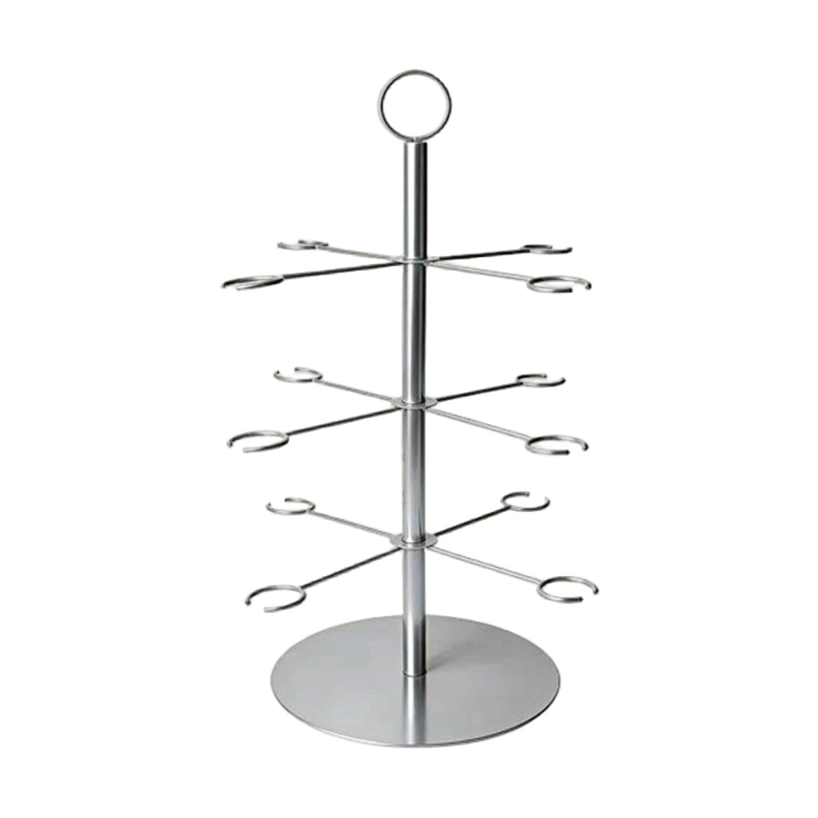 Dienrx Champagne Glass Tree Stand, 3-Tier Drink Display Tower for ...