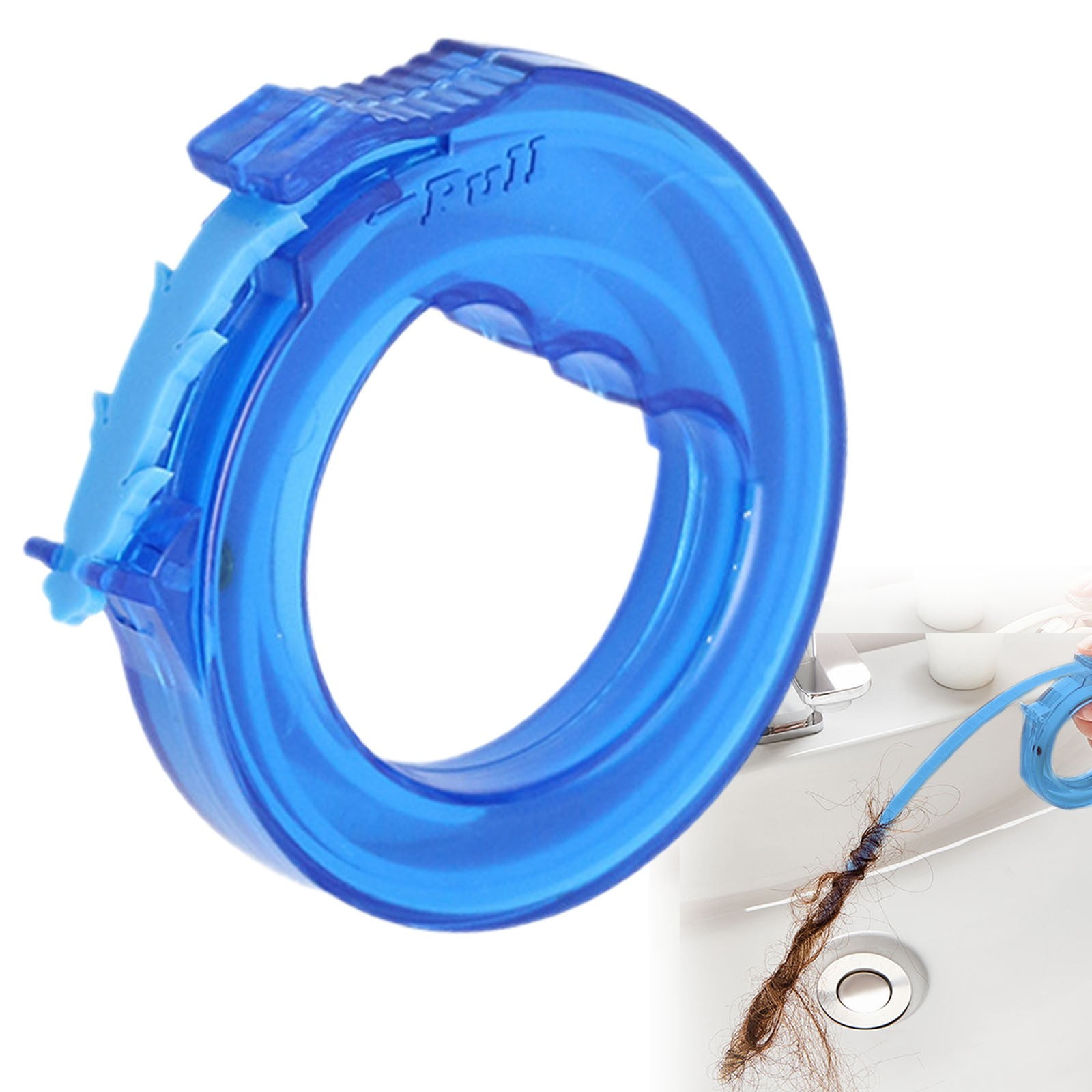 Dienrx Drain Snake for Kitchen Sink Bathroom Tub, 25-Foot Flexible ...