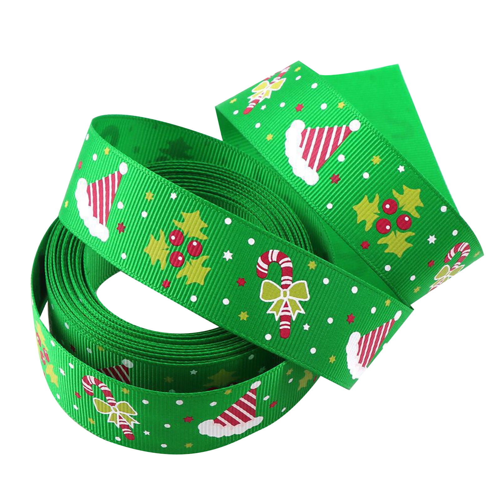 Dienrx Gift Wrapping Paper, 5 Yards 2.5cm Wide Christmas Gift Packaging ...