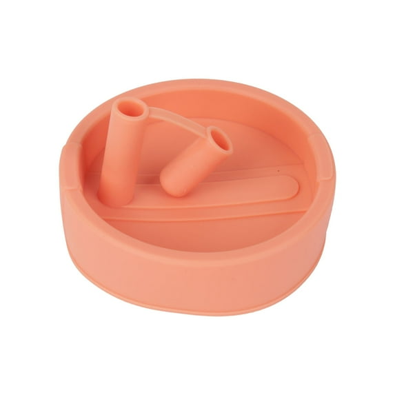 Dienrx Orange 40Oz Tumbler Replacement Lid - Silicone Spill-Proof Cover ...