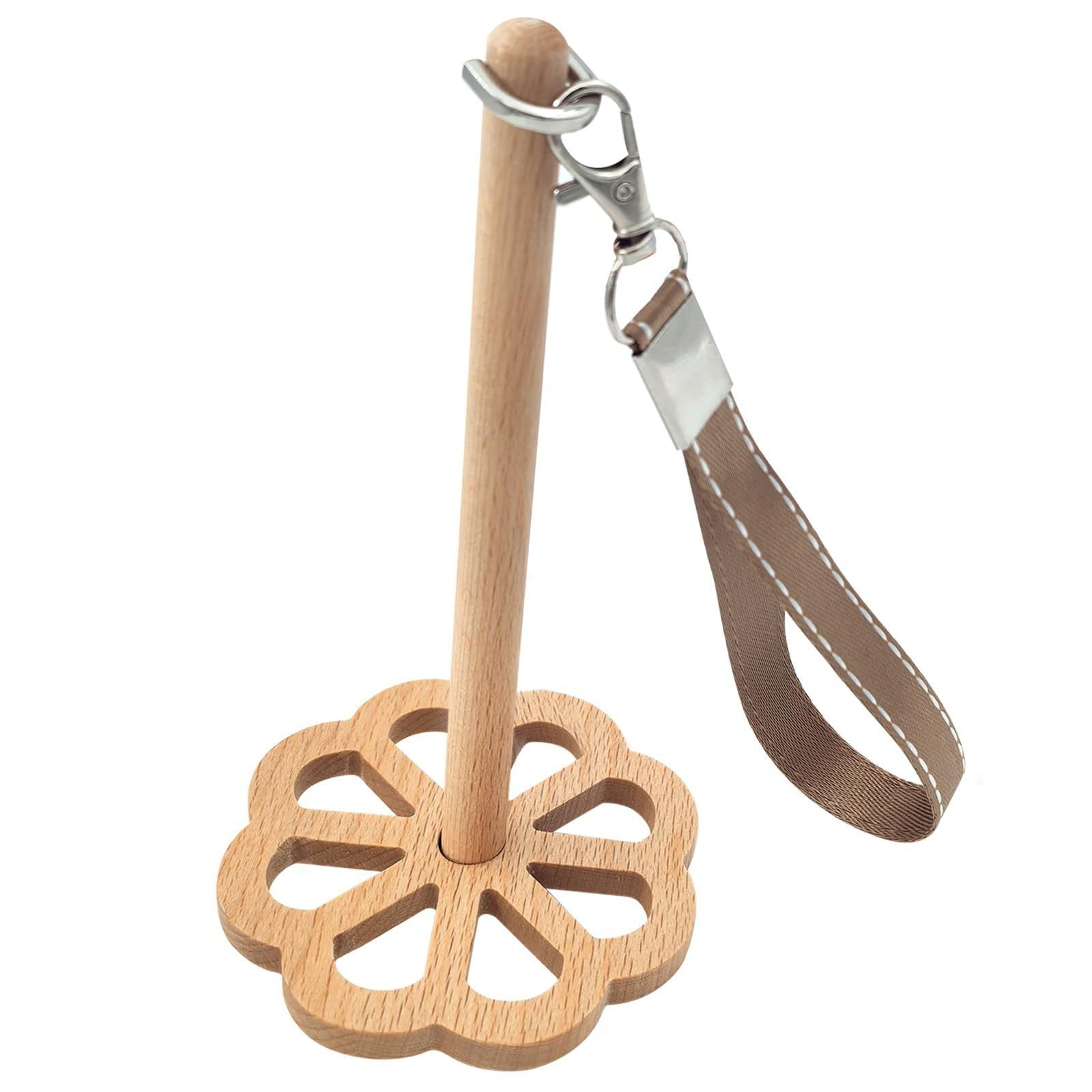 Dienrx Portable Wrist Yarn Holder with Crossbody Strap, Yarn Spinner ...