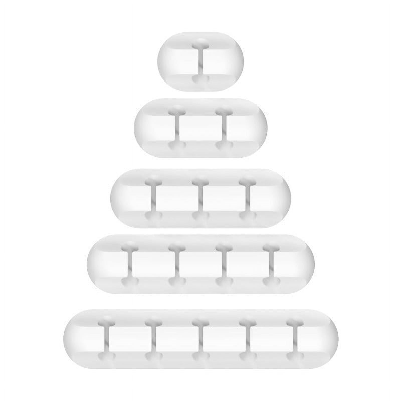 Dienrx Retaining Clip, Cable Clips Black White Graycord Organizer ...