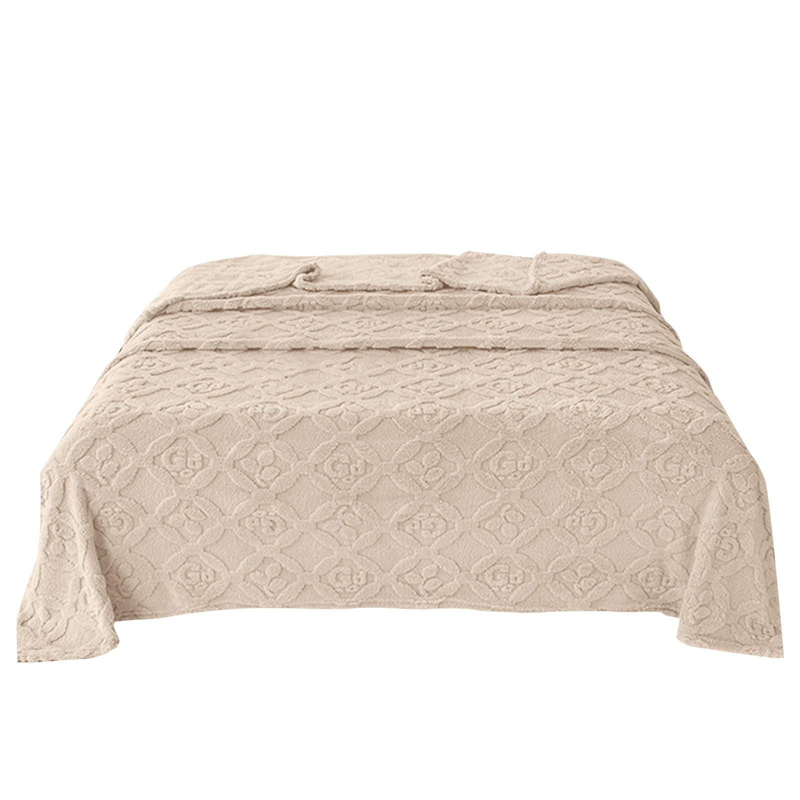 Dienrx Solid Clover Taffeta Rolled-Edge Blanket - Soft Warm Plush ...