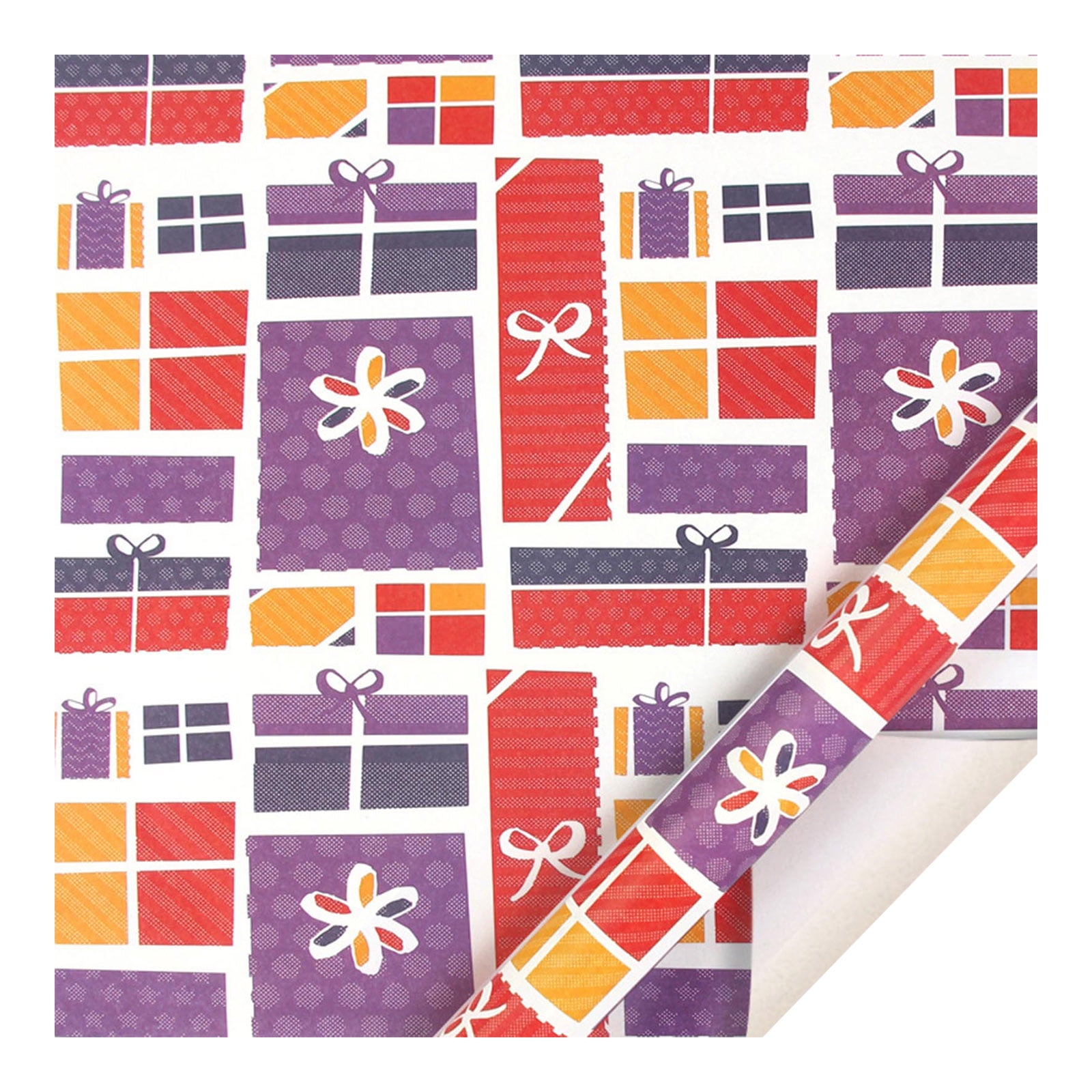 Dienrx Valentine's Day & Birthday Gift Wrapping Paper, 1PC Colorful ...