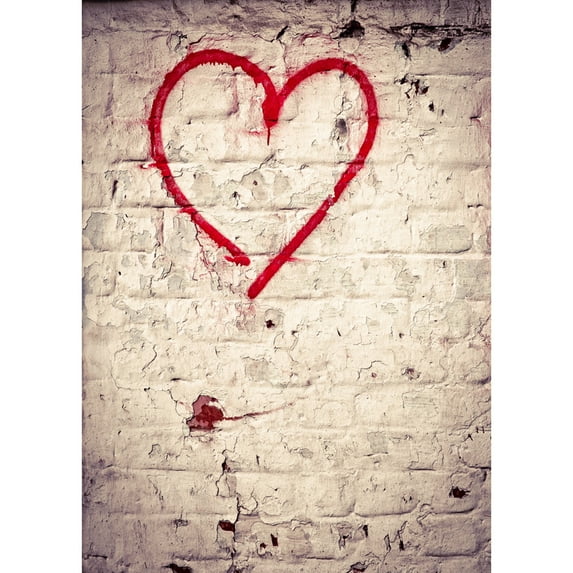 Dienrx Valentine's Day Photography Backdrop, 50x35 Inches Vinyl Fabric ...