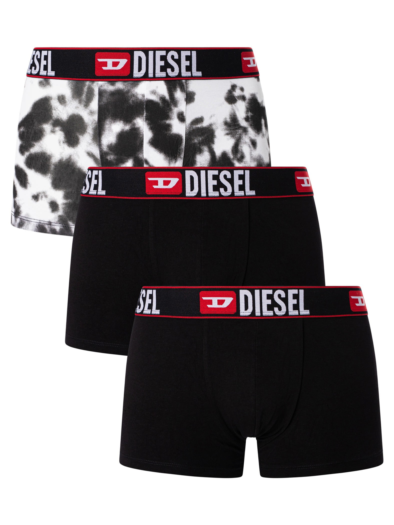 Diesel 3 Pack Damien Trunks, Black - Walmart.com