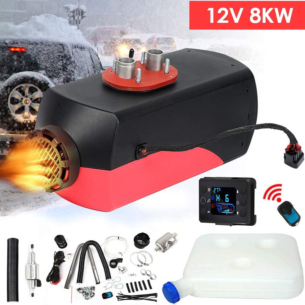 Diesel Air Heater, 12V 8KW Diesel Parking Heater with LCD Switch and ...