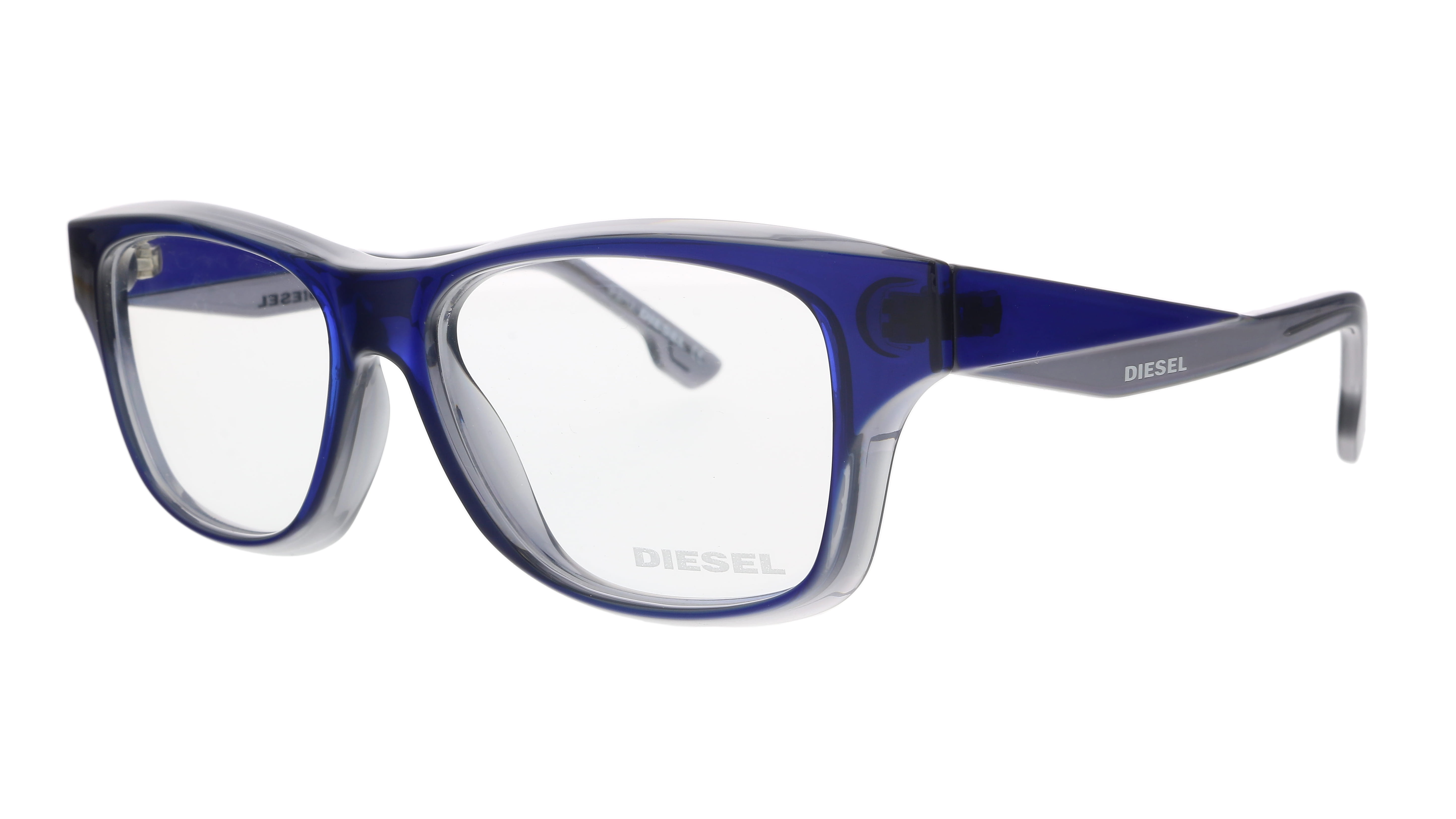 Diesel DL5065 096 Blue Rectangle Optical Frames for unisex - Walmart.com