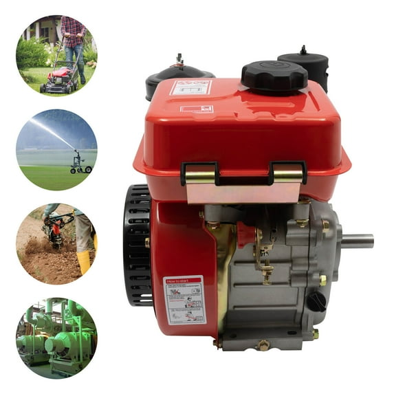 Diesel Engine 196cc 4 Stroke Single Cylinder Forced Air Cooling Diesel ...