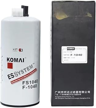 Diesel Engine FS1041 FS1007 3101872 3104081 3101871 Fuel Filter Water ...
