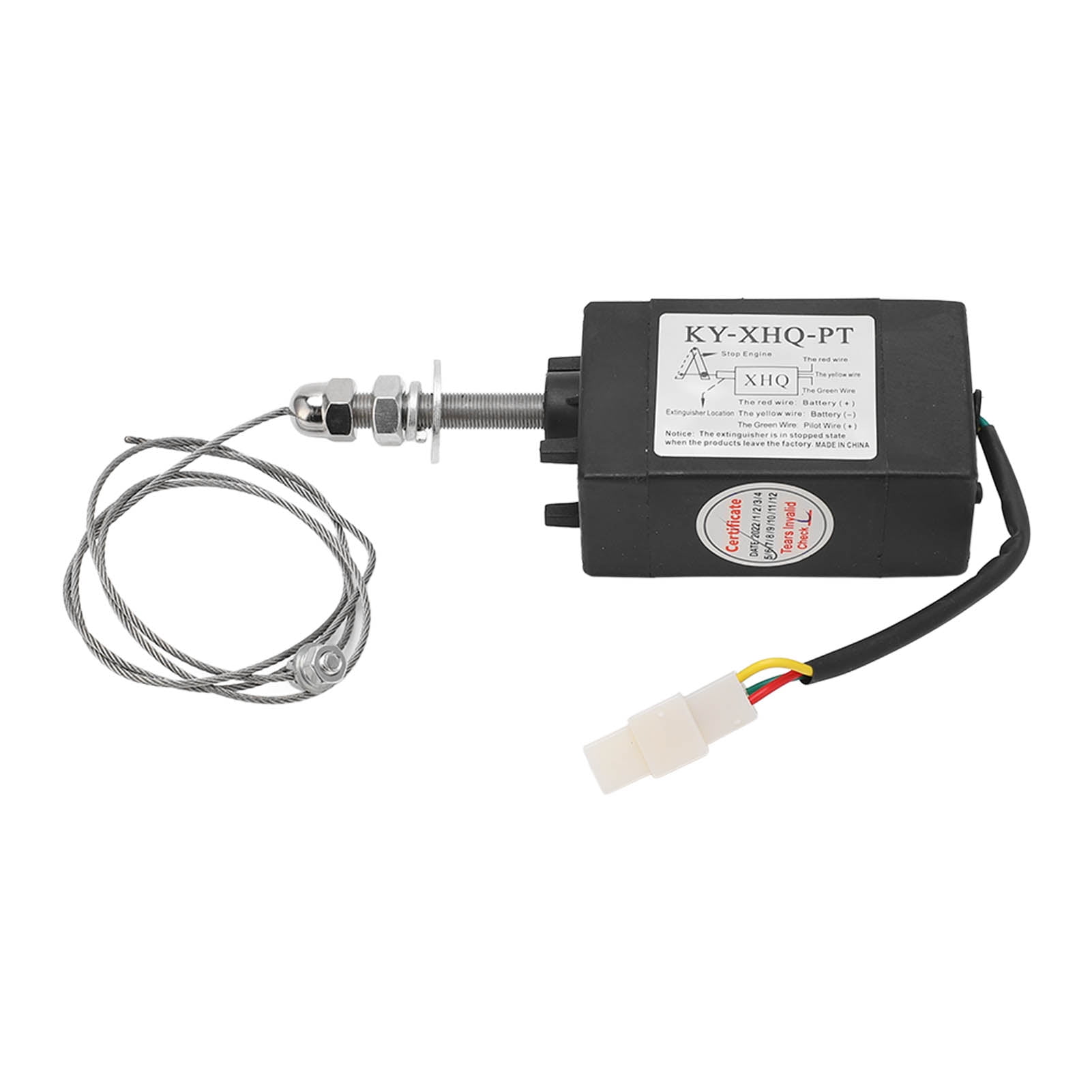 Diesel Engine Stop Solenoid Valve Servo Motor Control Generator ...