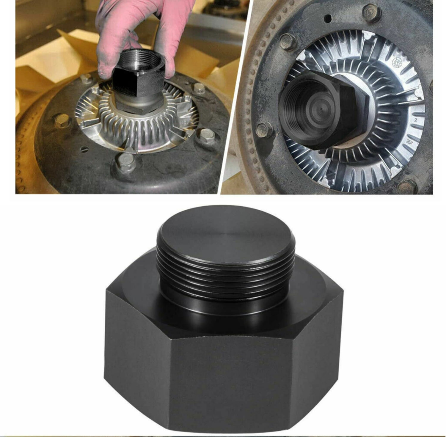 Diesel Fan Clutch Adapter Fit For 2003-07 Ford 6- 7.3L Powerstroke ...