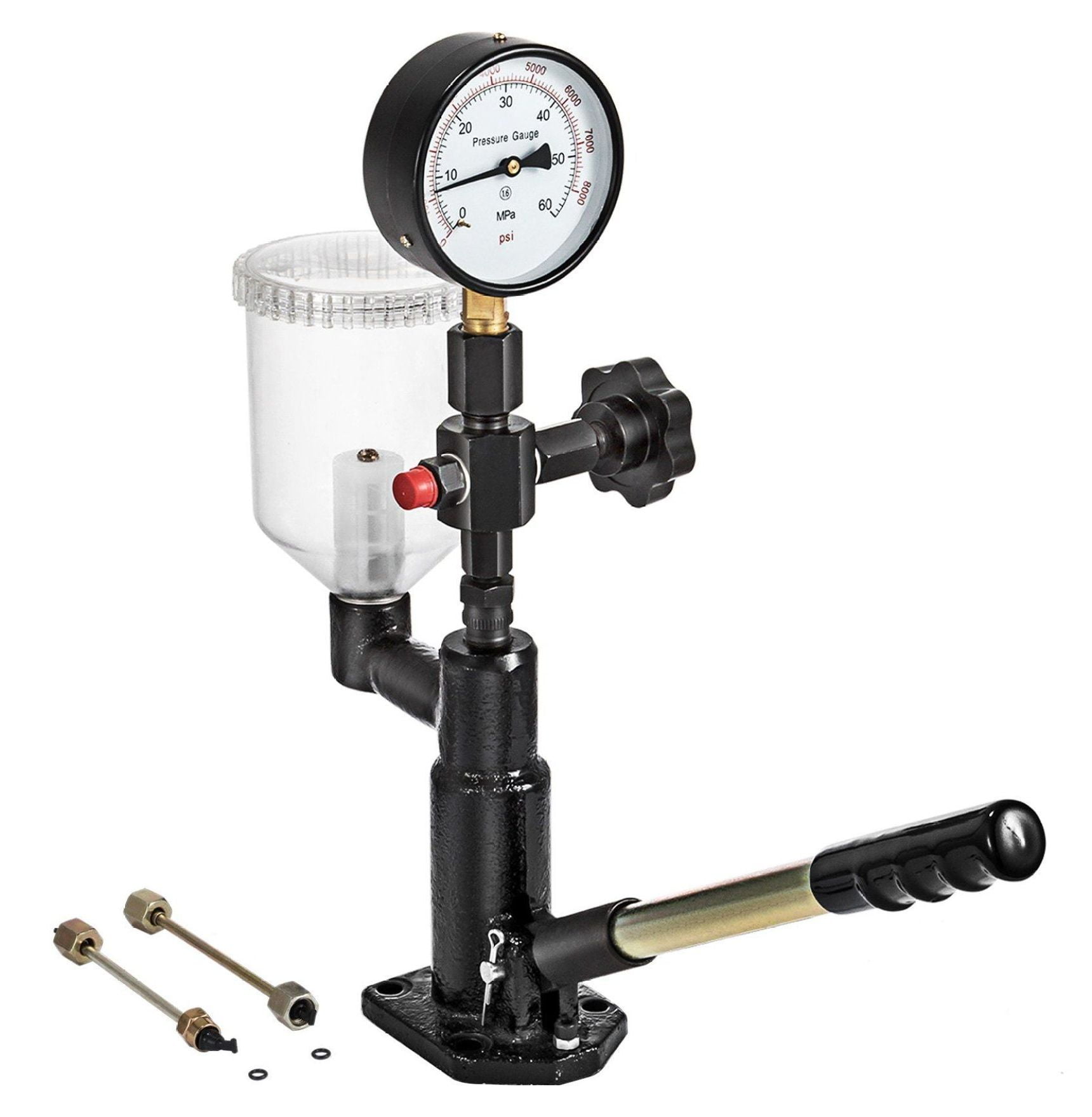 Diesel Fuel Injector Tester 6000PSI/400Bar - SKYSHALO Nozzle Test Kit ...