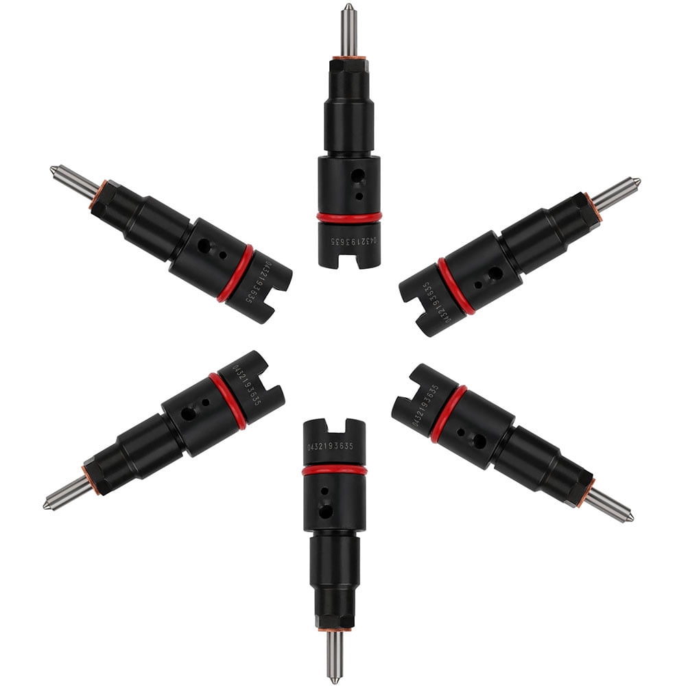 Diesel Fuel Injectors ECCPP 6pcs 8 Holes Fuel Injector Kit 0432193635 ...