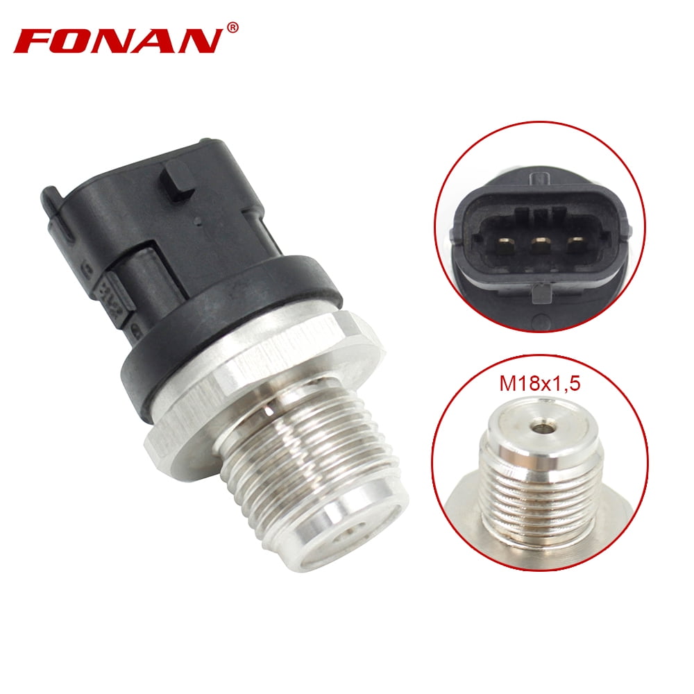 Diesel Fuel Rail Common High Pressure Sensor For MAN TGA TGS 0281002937 ...