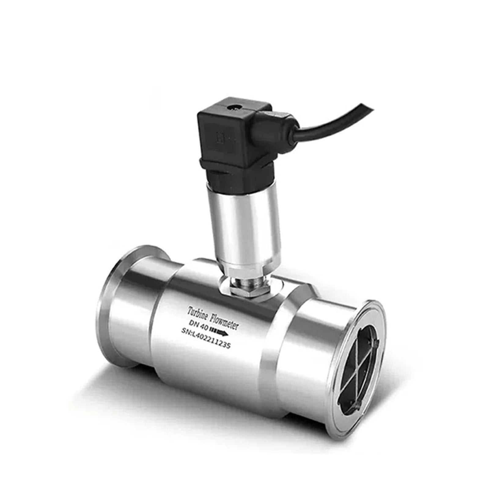 Diesel Gasoline Pure Water Turbine Flow Controller Economical Custom ...