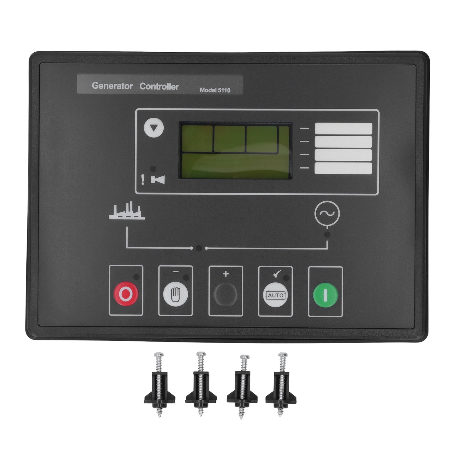 Diesel Generator Controller Lcd Realtime Displaying Generator Automatic Start Module Display