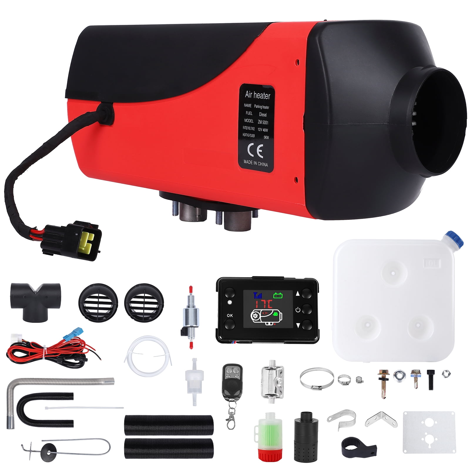 Diesel Heater, 12V 2KW Split Portable Diesel Air Heater, Diesel Heater ...