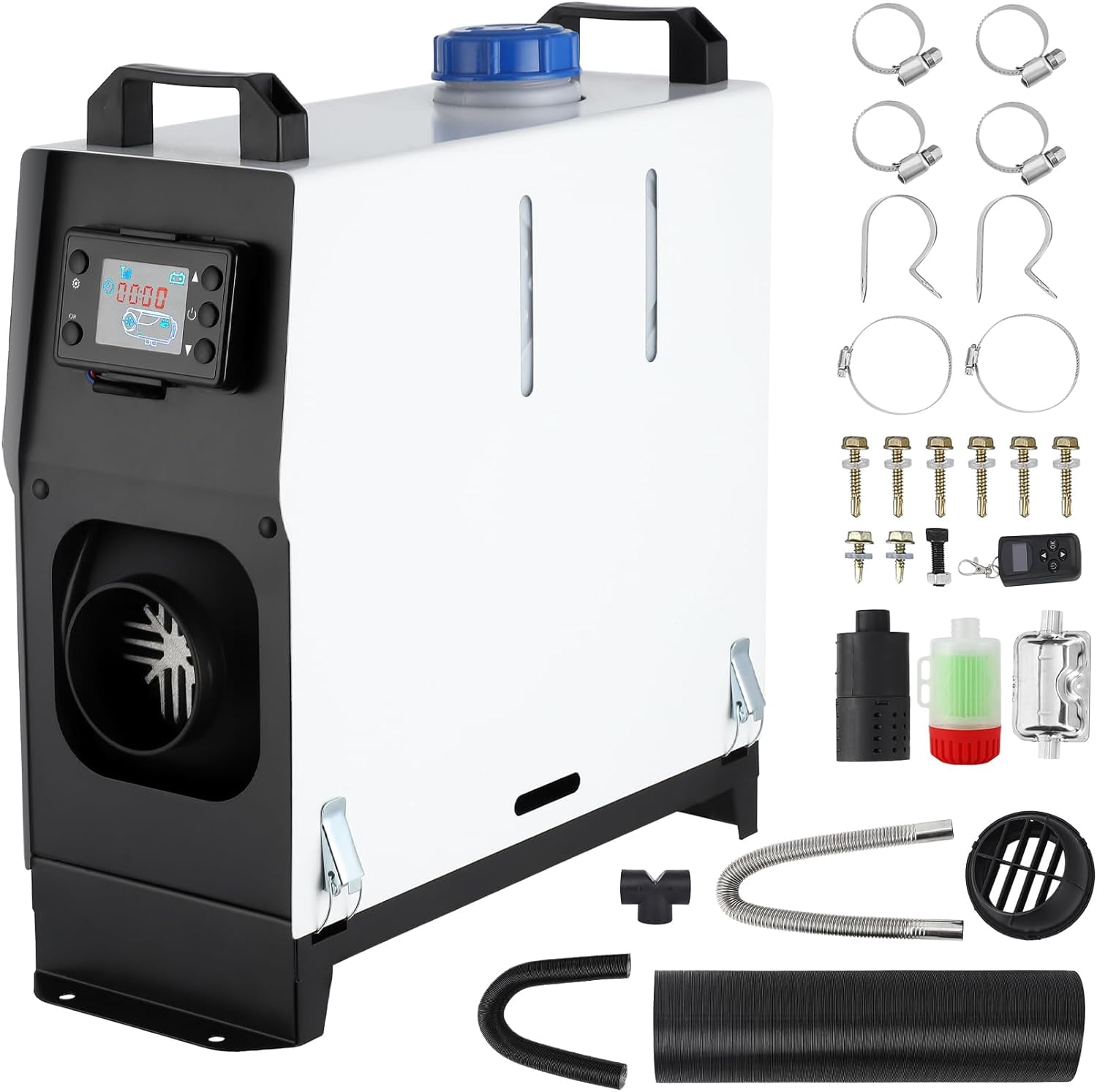 Diesel Heater 8KW 12V, All-in-One Diesel Air Heater, Portable Diesel ...