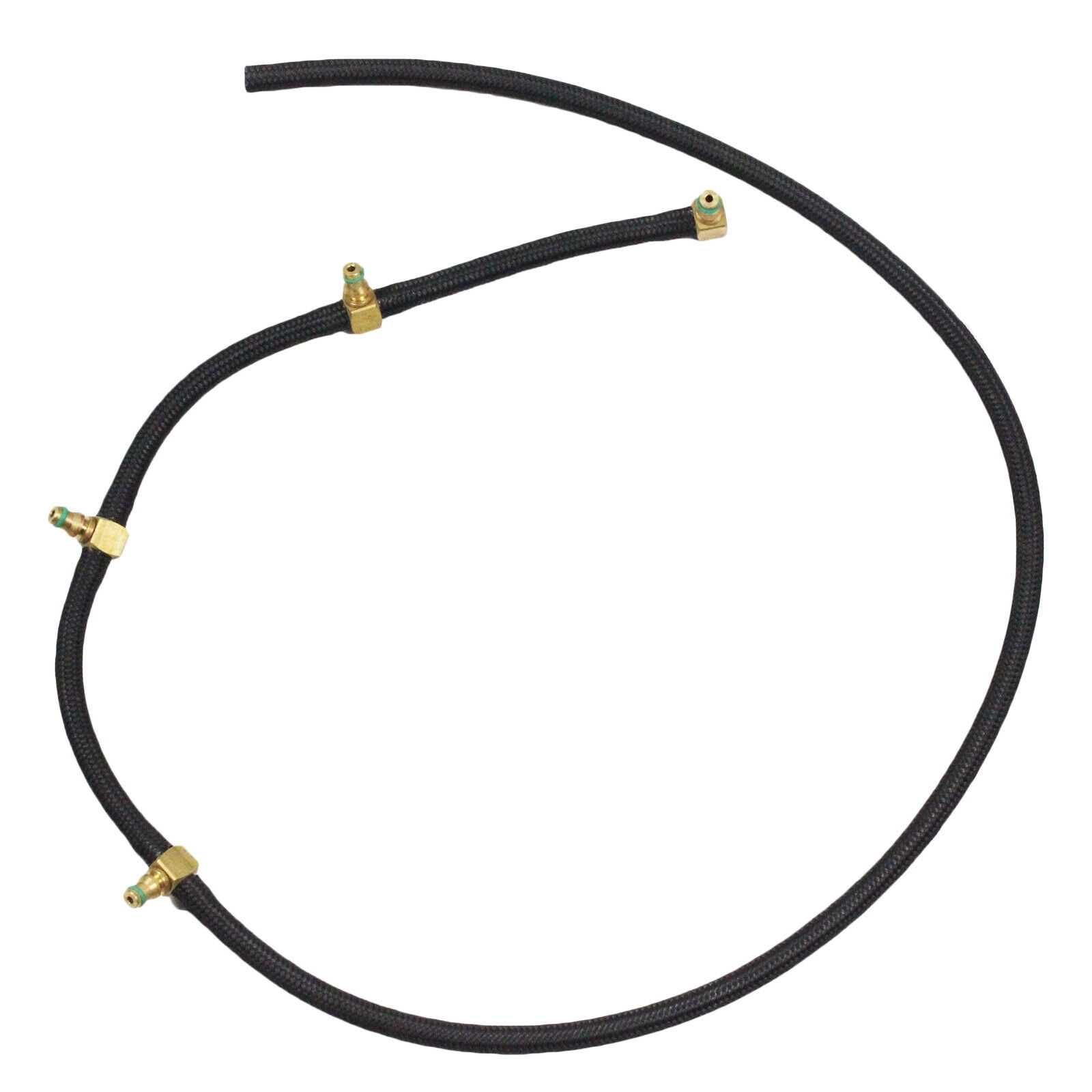 Diesel Injector Fuel Line overflow hose Mercedes 4 cyl Metal connector ...