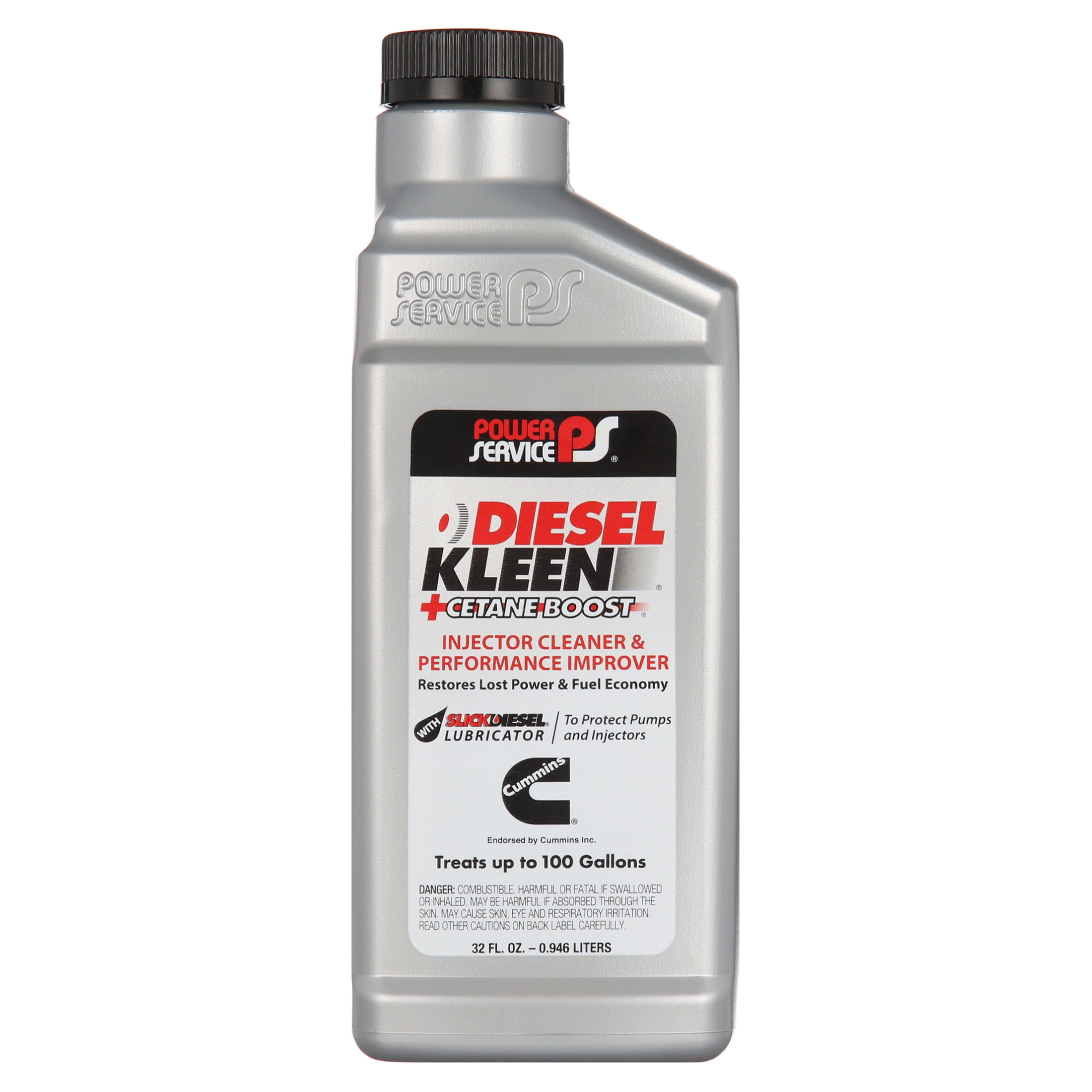 Power Service Diesel Kleen +Cetane Boost, 32 oz, Fuel Additive, Engine ...