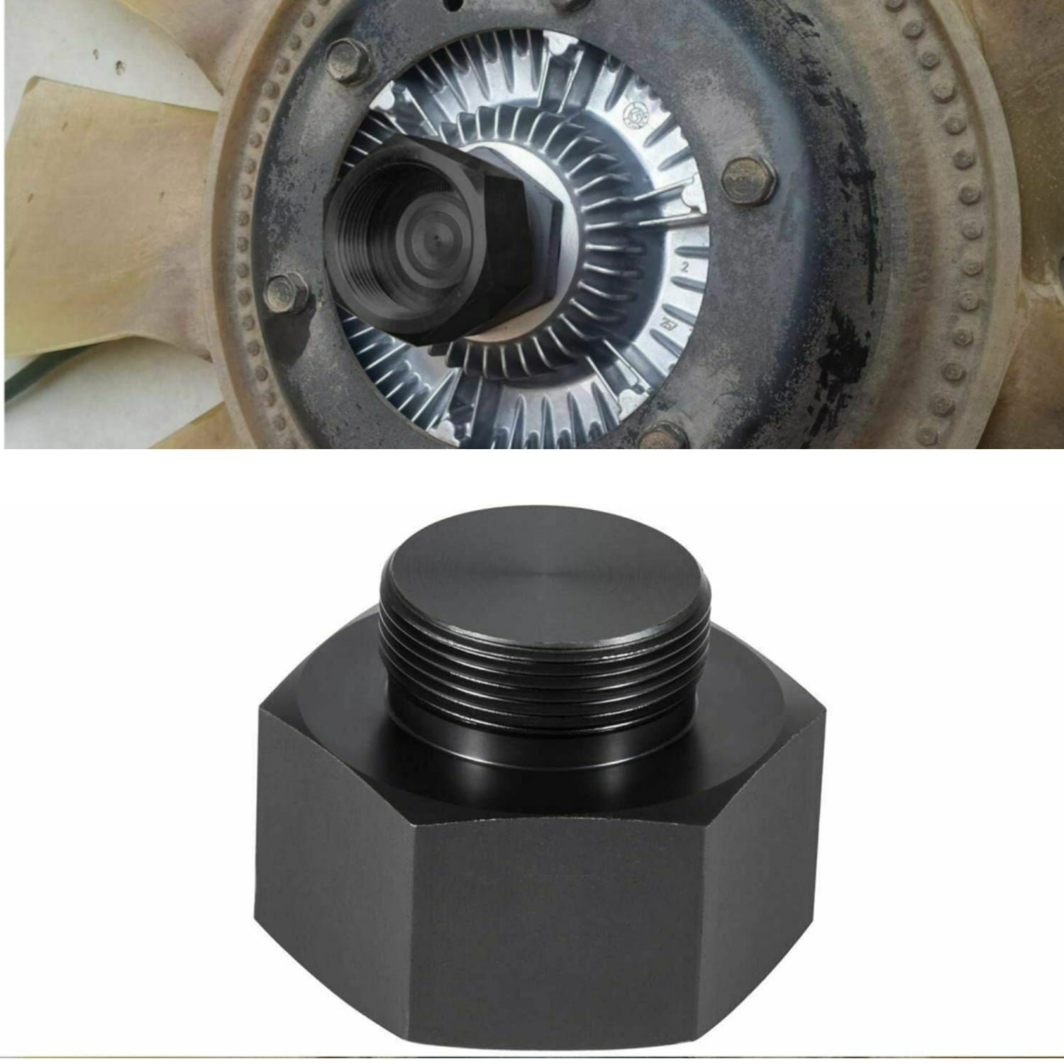 Diesel Mechanical Fan Clutch Adapter for Ford 6-7.3L 03-2007 Diesel ...