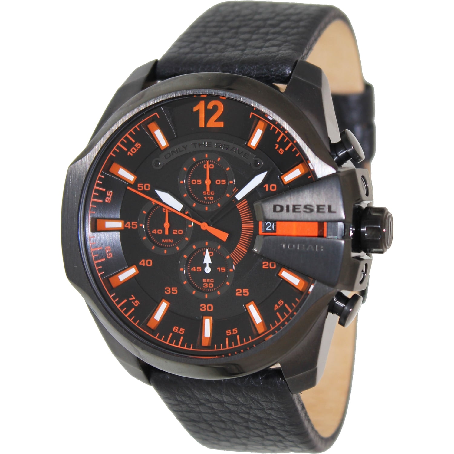 Diesel Men's Mega Chief Watch Quartz Mineral Crystal DZ4291 - Walmart.com