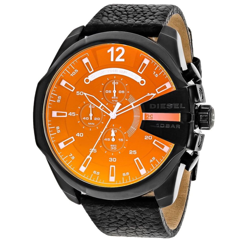 Diesel Men's Mega chief Black Dial Watch - DZ4323 - Walmart.com